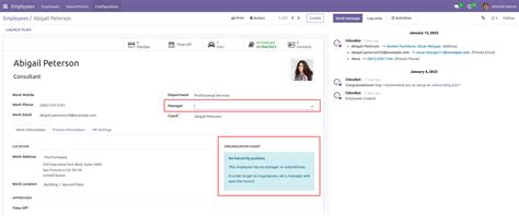 Hr Organizational Chart In Odoo 16