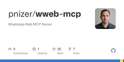 Github Pnizerwweb Mcp Whatsapp Web Mcp Server