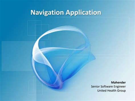 Navigation Application In Silverlight Pptx
