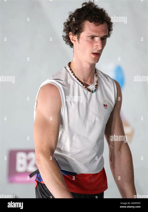 Aug 5 2021 Tokyo Japan Adam Ondra Of Czech Republic Reacts In The