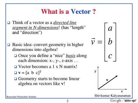 vector definition geometry