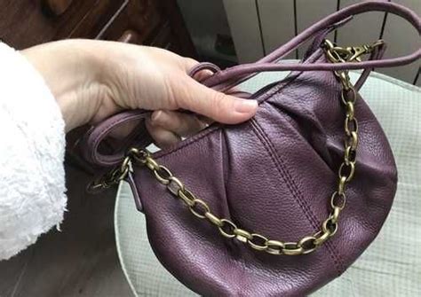 Сумка Fossil новая кожа фиолетовая Festima Ru частные объявления