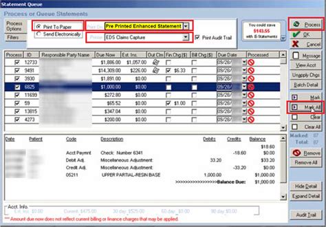 Sending Statements From Eaglesoft