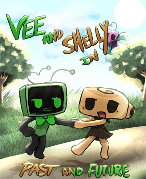 Dandys World Poster Shelly X Vee ˚ ༘ ⋆｡˚