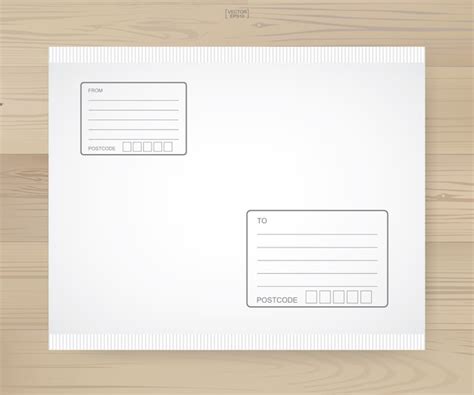 Shipping Parcel Tied With Area For Write Address On Wood Background