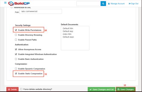 installation and configuration of solidcp control panel on windows
