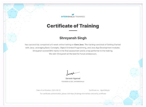 shreyansh singh on linkedin internshalainternship corejava