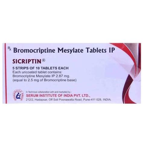 Bromocriptine 2 At Best Price In Ahmedabad Gujarat Marshall Healthcare