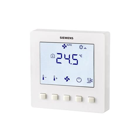 Termostat De Camera Ventiloconvector Cu 2 Tevi Montaj In Doza 230 Vca Siemens Rdf510