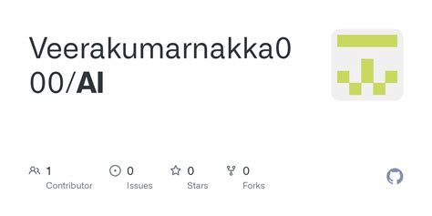 GitHub Veerakumarnakka AI