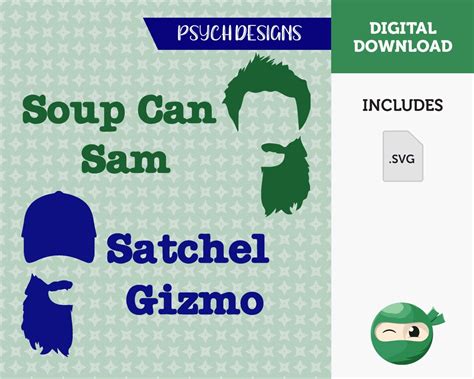 Soup Can Sam And Satchel Gizmo Download Digital Art Etsy