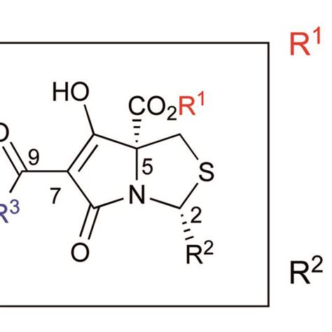 target library of cysteine derived tetramates download scientific diagram