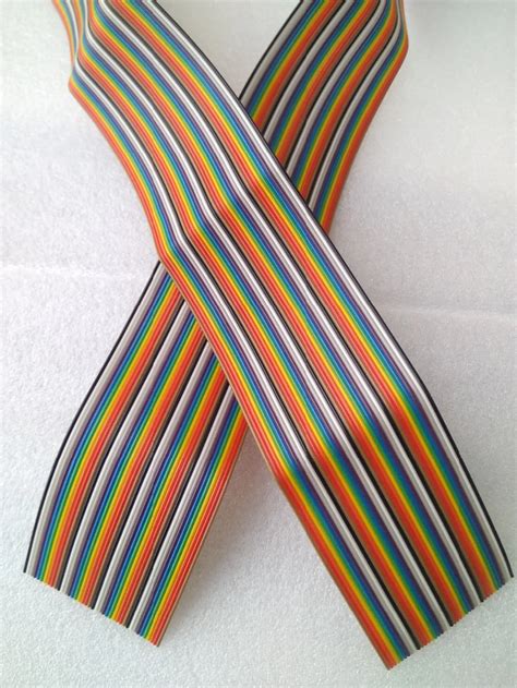 Ribbon Cable WAY Flat Color Rainbow Ribbon Cable Wire Rainbow Cable P Ribbon Cable MM