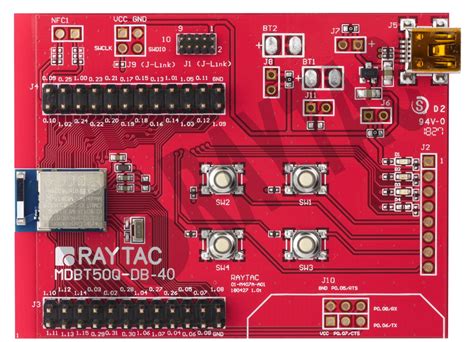 Bluetooth Low Energy Module Development Board MDBT Q DB Oz Robotics