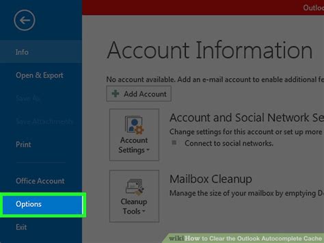 How To Clear The Outlook Autocomplete Cache Steps