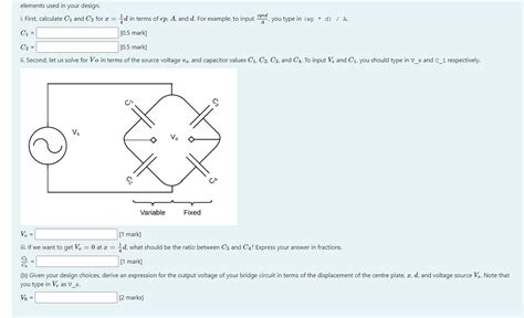 Solved You Wish To Measure Small Displacements Using A