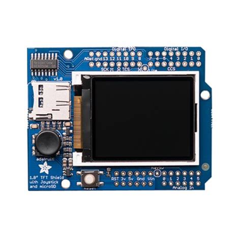 AF Bit Colour TFT Shield For Arduino W MicroSD Joystick