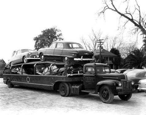 78 Auto Transport 1940s Ideas In 2025 Car Carrier Old Trucks Trucks