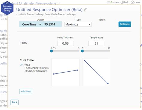 Response Optimizer Tutorial Moresteam