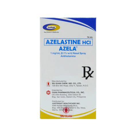 Azelastine Hydrochloride Nasal Spray And Mucinex At Palmer Ellerbee Blog