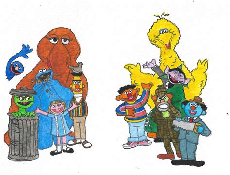 Sesame Street By Brazilianferalcat On Deviantart