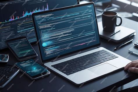 Premium Photo Software Development Coding Process Concept Programming Testing Cross Platform Code