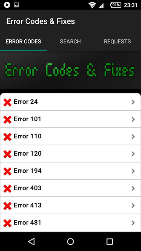 Error Code Fixer Apk For Android Download