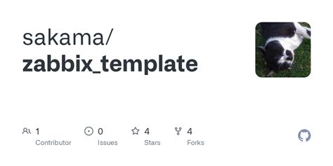 GitHub Sakama Zabbix Template
