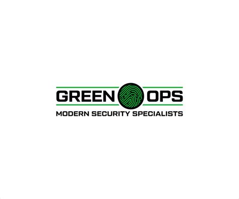 Modern Professional Security Logo Design For Green Ops Consulting