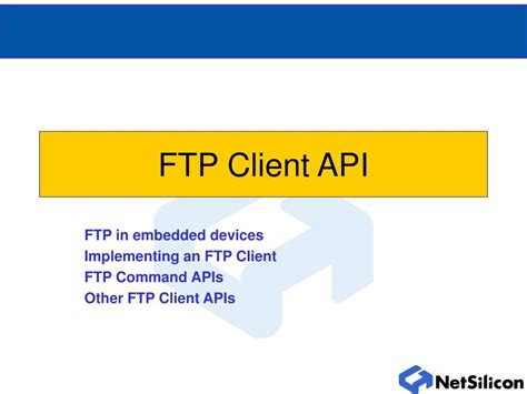 Ppt Ftp Client Api Powerpoint Presentation Free Download Id5500409