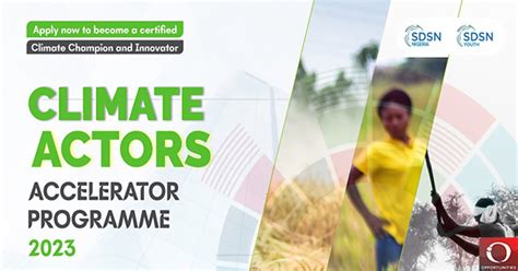 Un Sdsn Youth Climate Actors Accelerator Program 2023 Oya Oya Opportunities