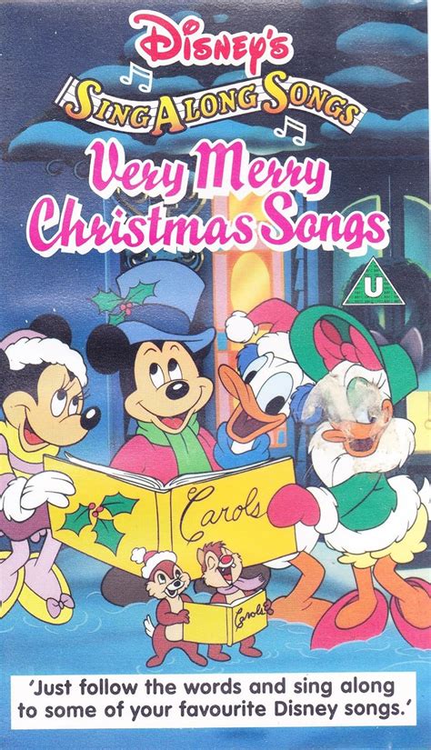 Very Merry Christmas Songs Disneys Sing Along Songs