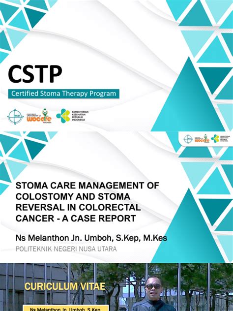 Colostomy Dengan Komplikasi Peristomal And Stoma Reversal 1 Pdf
