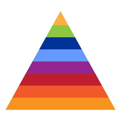Colorful Infographic Pyramid Hierarchy 44309732 Vector Art At Vecteezy