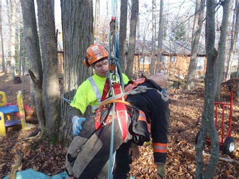 Aerial Rescue Training Sugar Bush Tree Service