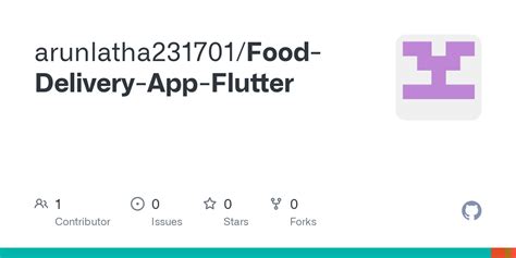 Github Arunlatha Food Delivery App Flutter
