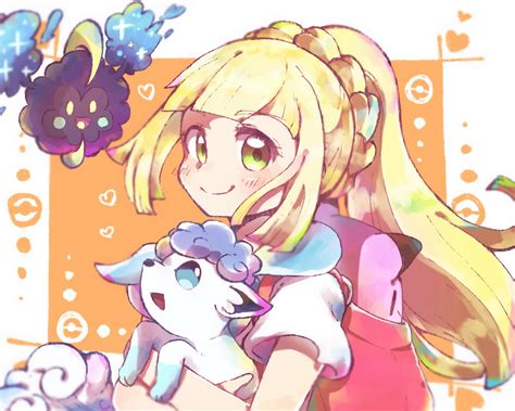 Lillie Alolan Vulpix Cosmog And Clefairy Pokemon And More Drawn By Hime Kei Danbooru