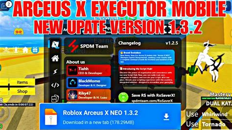 how to download arceus x neo executor new update v1 3 2 key bypasser