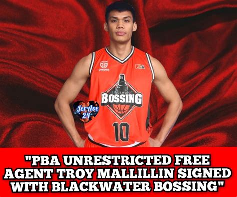 JerAve 24 - BREAKING NEWS: SAN MIGUEL BEERMEN UNRESTRICTED FREE AGENT TROY MALLILLIN SIGNED WITH ...