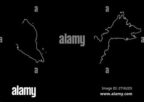 Malaysia Outline Map Stock Videos And Footage Hd And 4k Video Clips Alamy