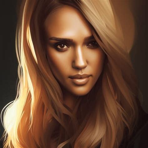 Jessica Alba Ai Generated Artwork Nightcafe Creator
