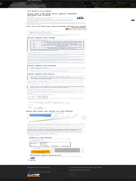 Lte Rsrq Sang Sinr Pdf