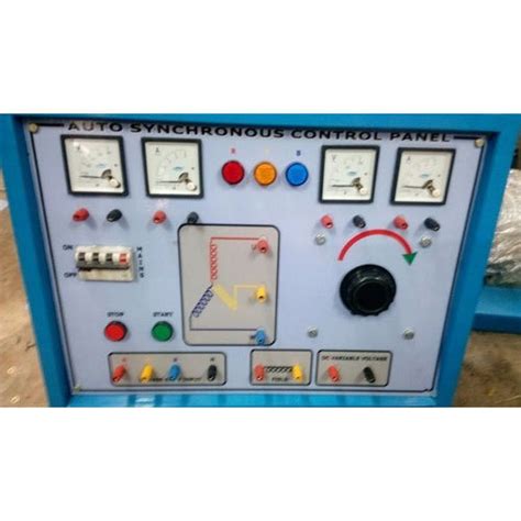 Stainless Steel Auto Synchronization Control Panel At Best Price In