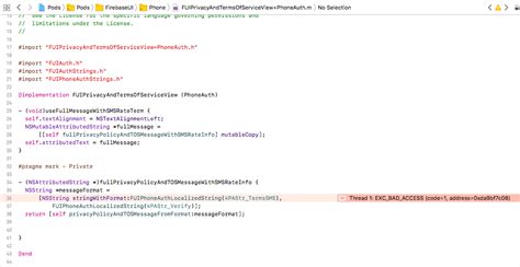 Updating To Breaks Phone And Google Auth Issue Firebase FirebaseUI IOS GitHub