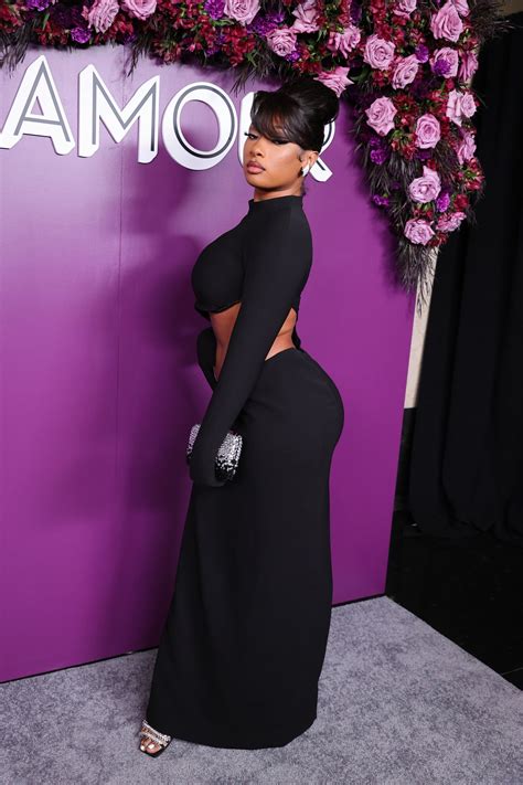 Megan Thee Stallions Cutout Monot Dress At Glamour Awards Ps Fashion