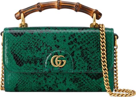 Gucci Diana Mini Python Bag Shopstyle Clutches