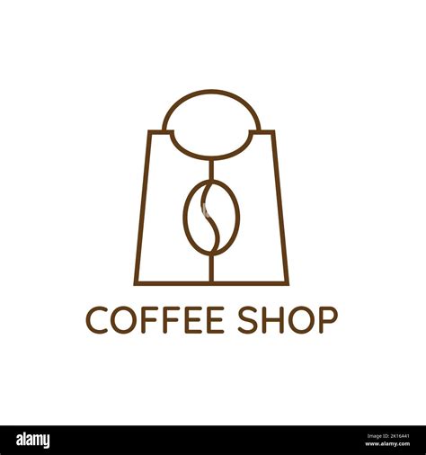 Illustration Vector Design Of Coffee Shop Logo Stock Vector Image And Art