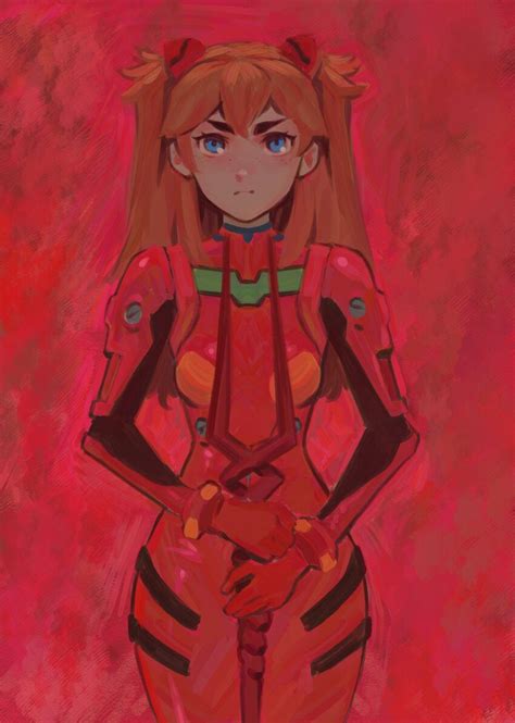 Effy Neprin Souryuu Asuka Langley Neon Genesis Evangelion Commentary