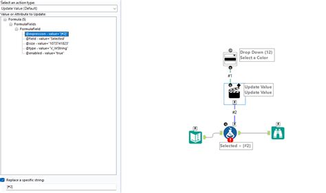 Solved Flag The Selected Dropdown Value Using The Formula Alteryx