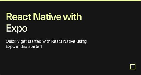 React Native With Expo Codesandbox
